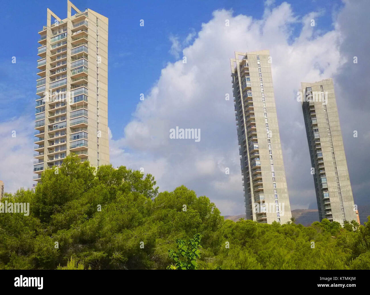 Benidorm Miragolf Playa 1 and 2, along with Torre Pinar, are major ...