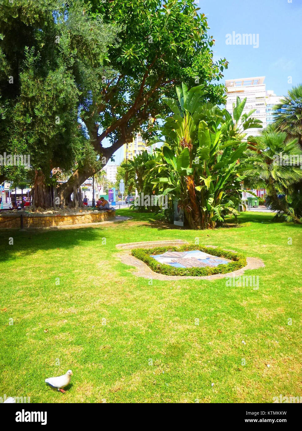 Benidorm square architecture hi-res stock photography and images - Alamy