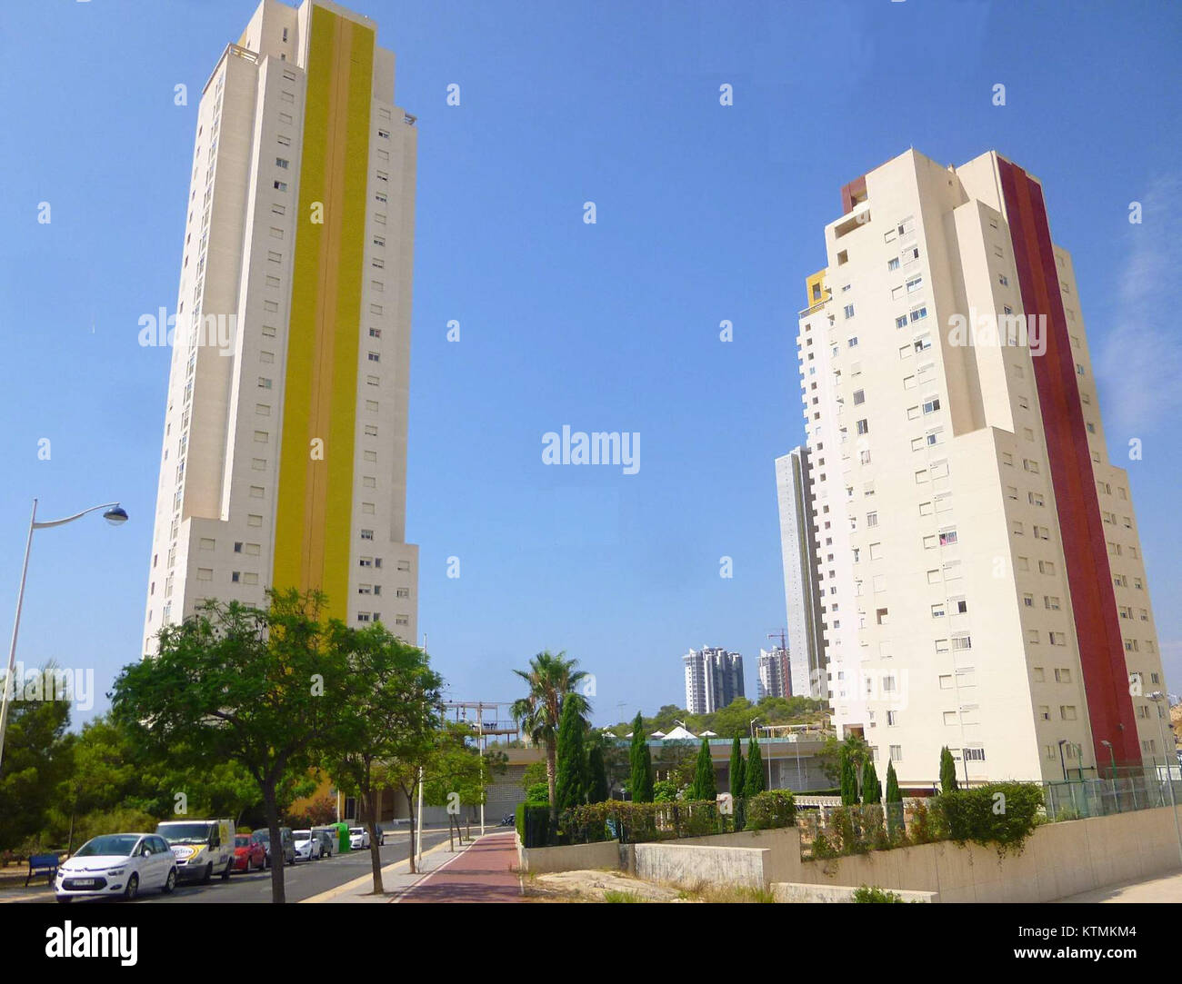 Residencial Islamar in Benidorm consists of multiple buildings offering ...