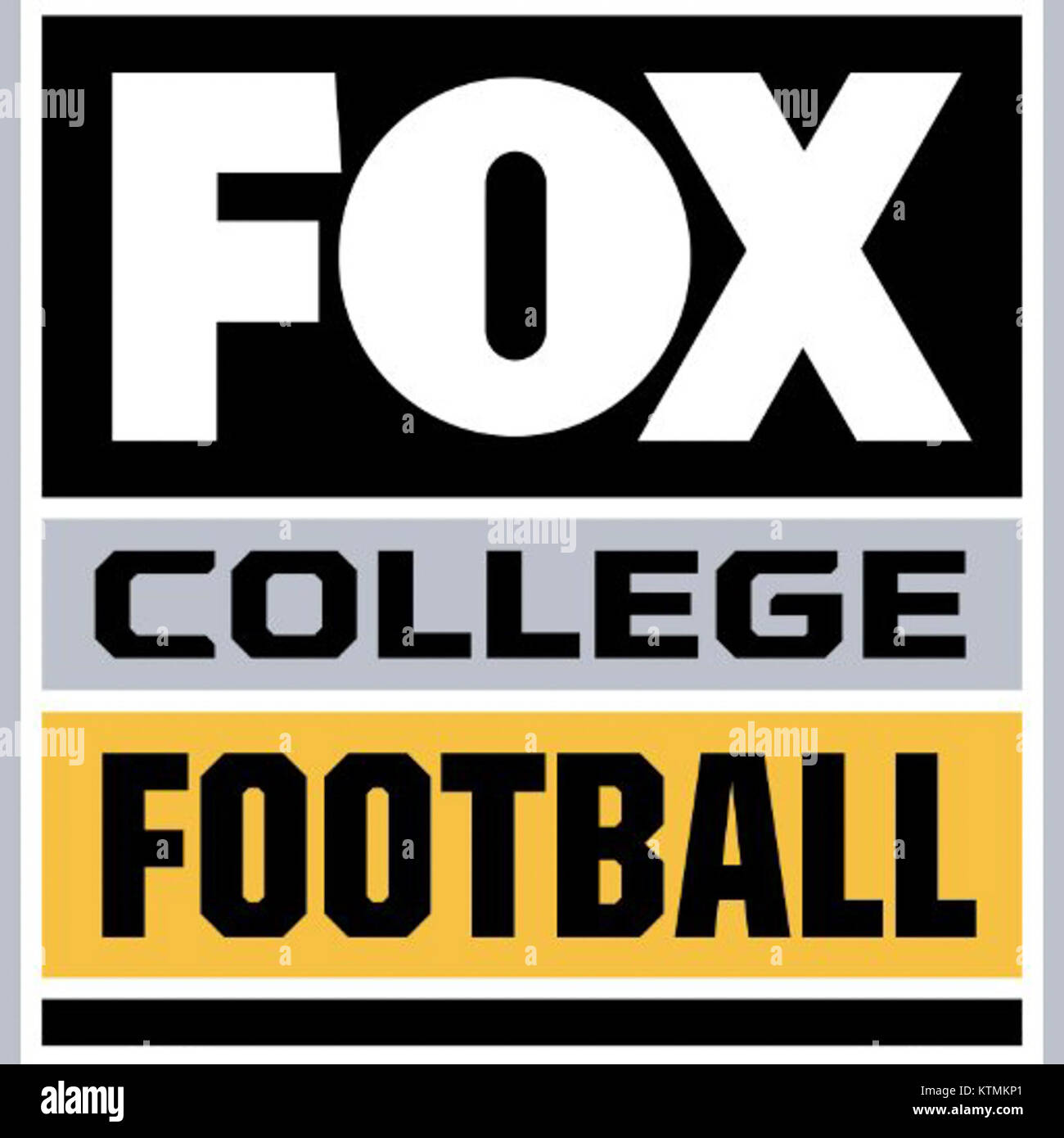 The *Fox College Football* logo, introduced in 2017, represents the ...