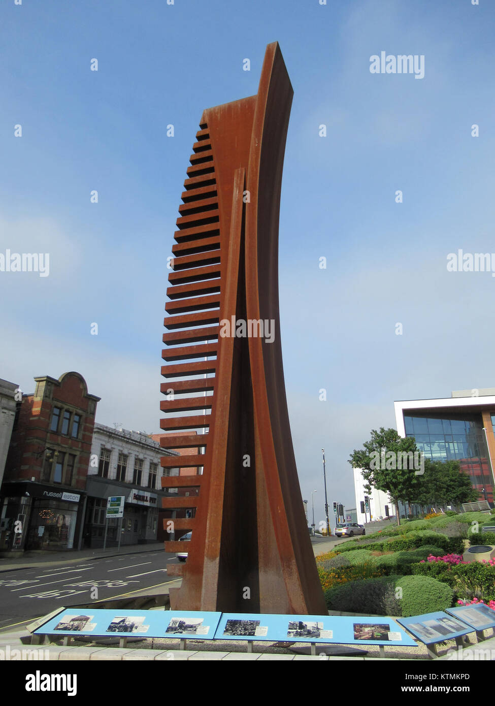 The image showcases Barnsley, a location known for its historical ...