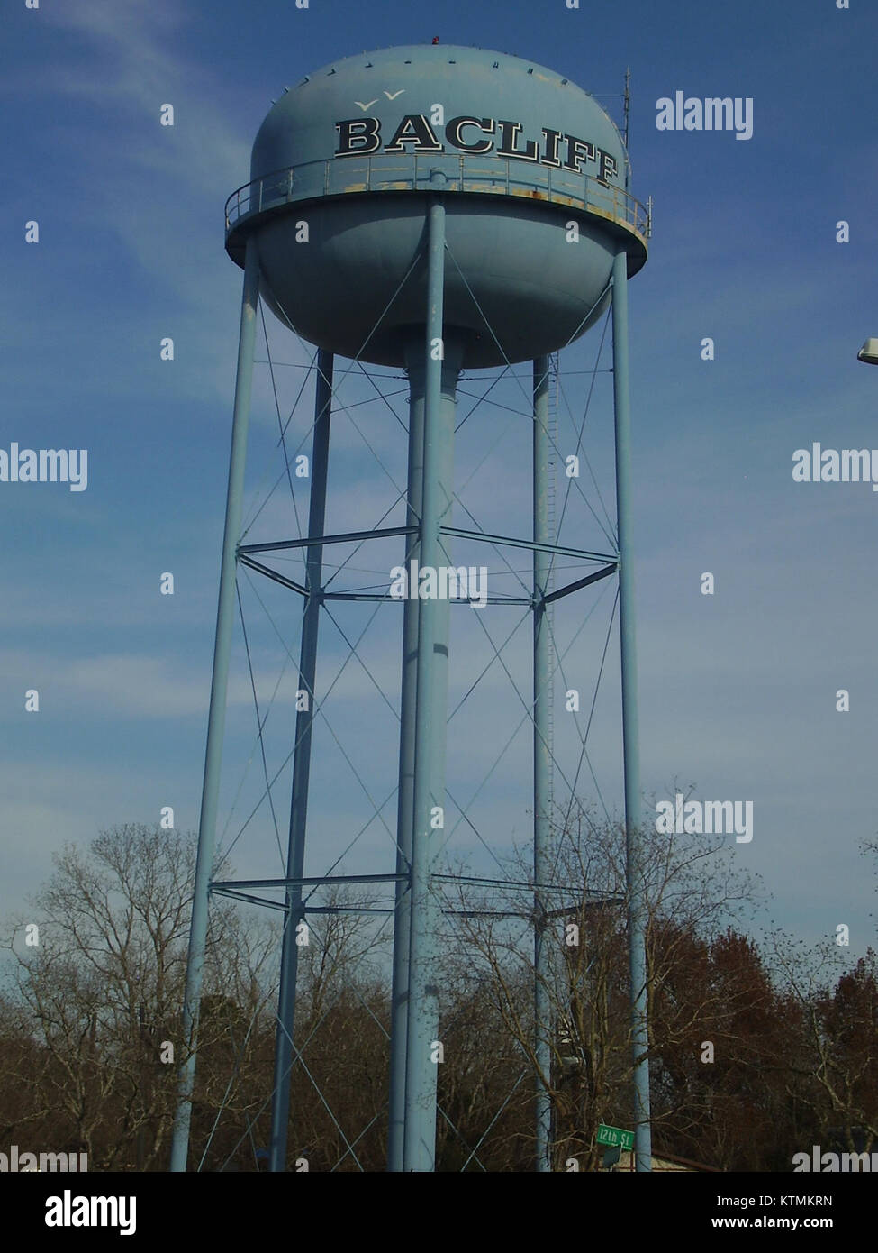 The Bacliff Water Tower is a prominent structure in Bacliff, Texas, known for its role in the ...