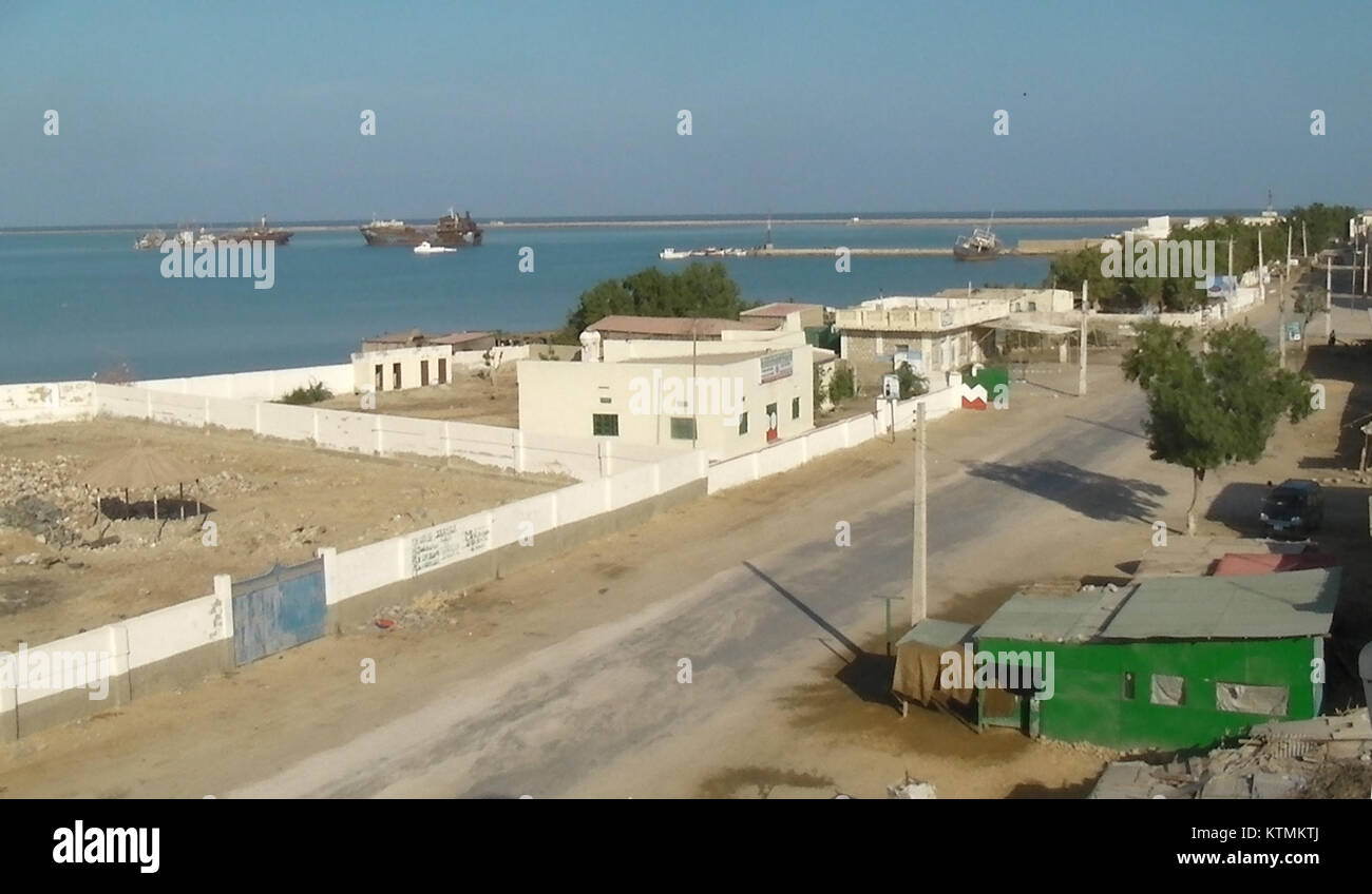This view of Berbera, located in Somaliland, shows the northeastern ...