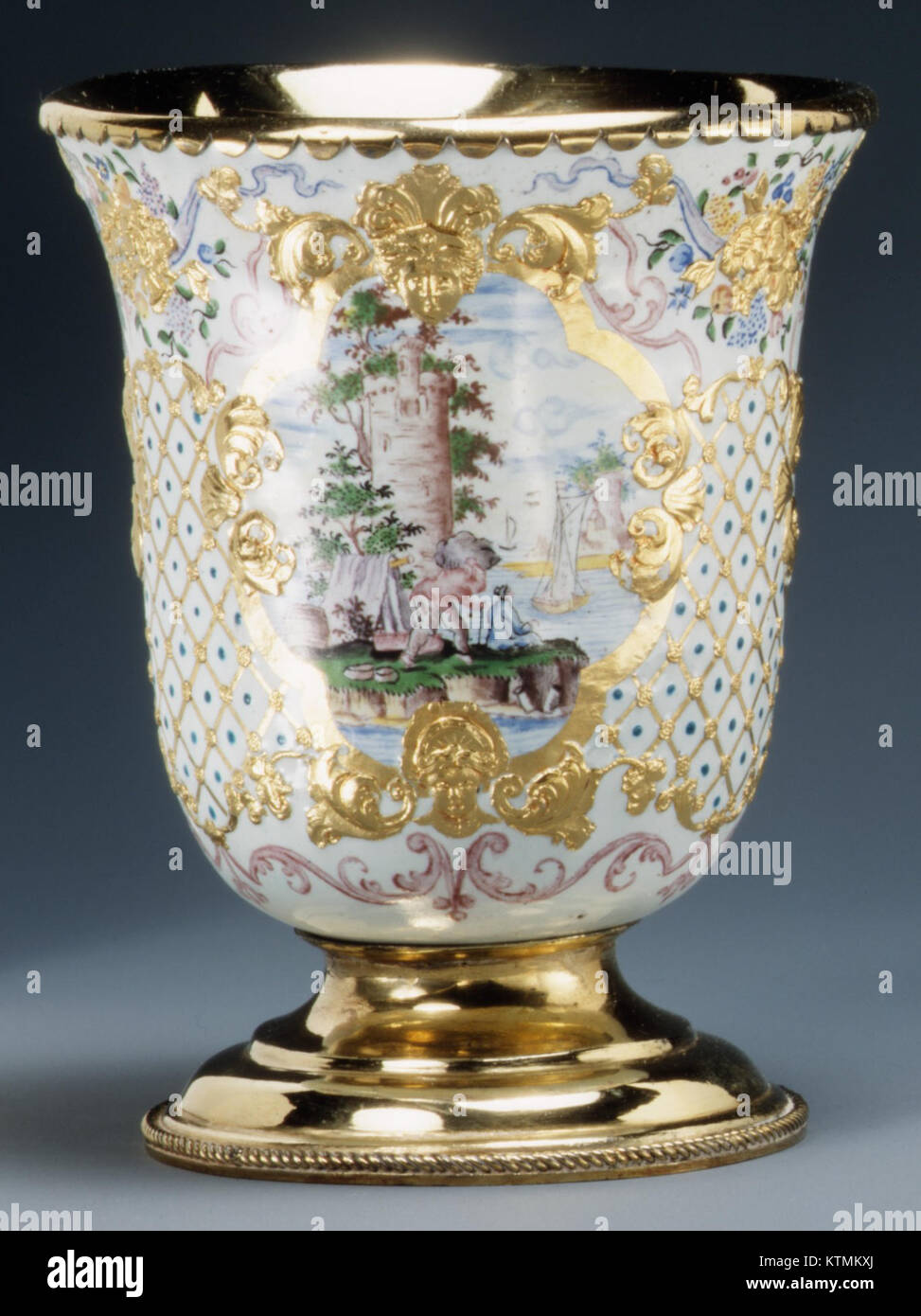 This beaker is part of a pair displayed at the Metropolitan Museum of ...