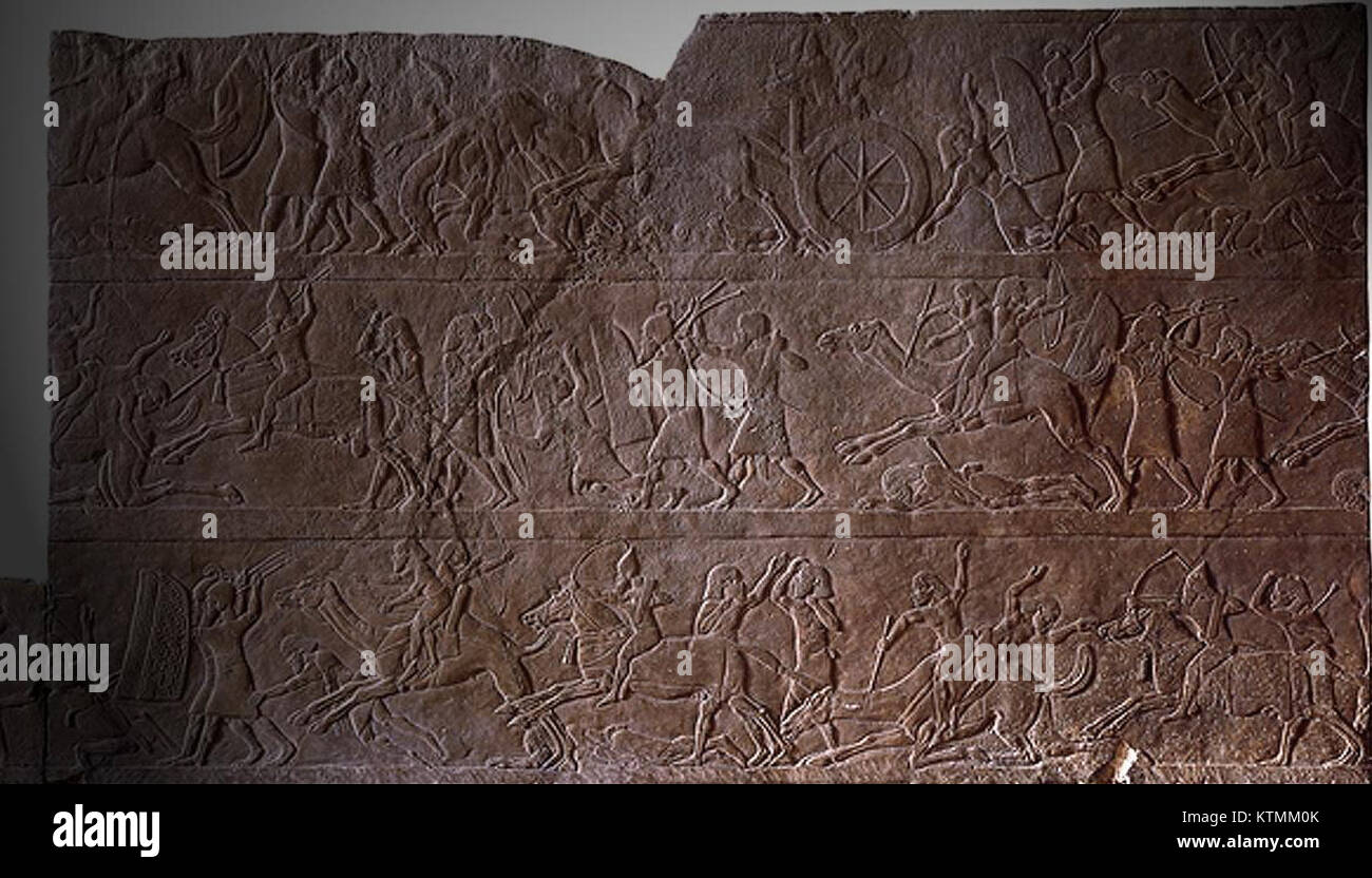 Battle assyrian hi-res stock photography and images - Alamy