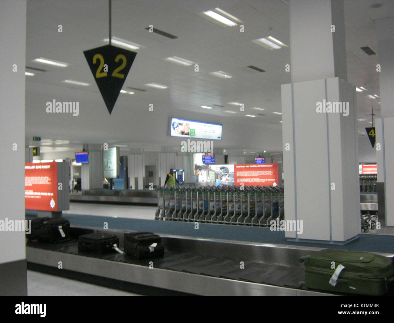 The Baggage Hall at Manchester Airport (MAN) serves as a key area for ...