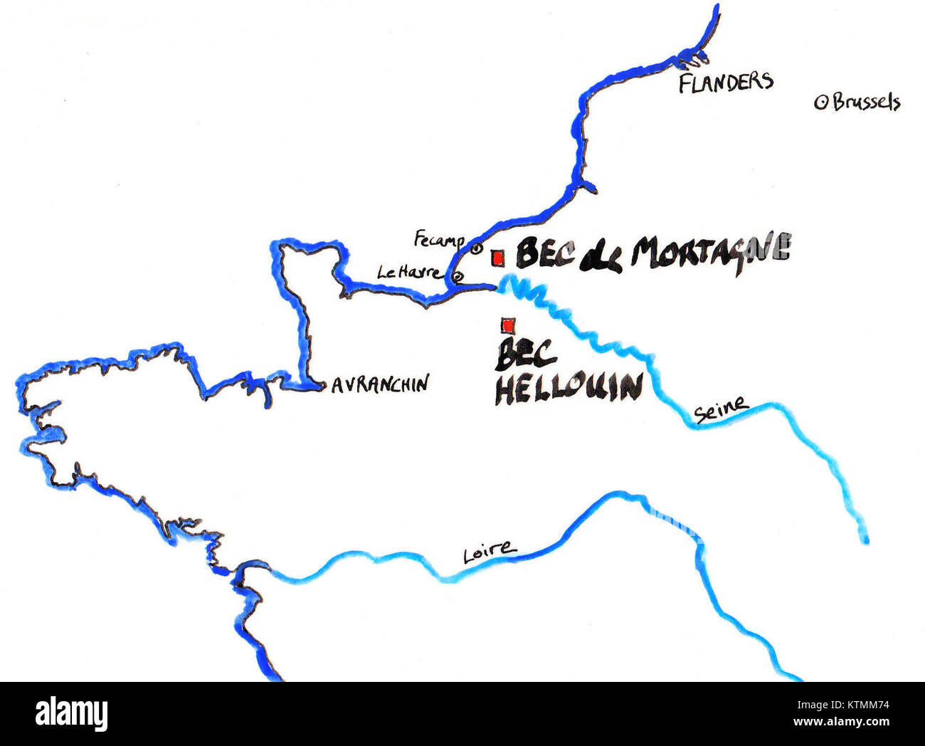 Picturesque coastal landscapes Cut Out Stock Images & Pictures - Alamy