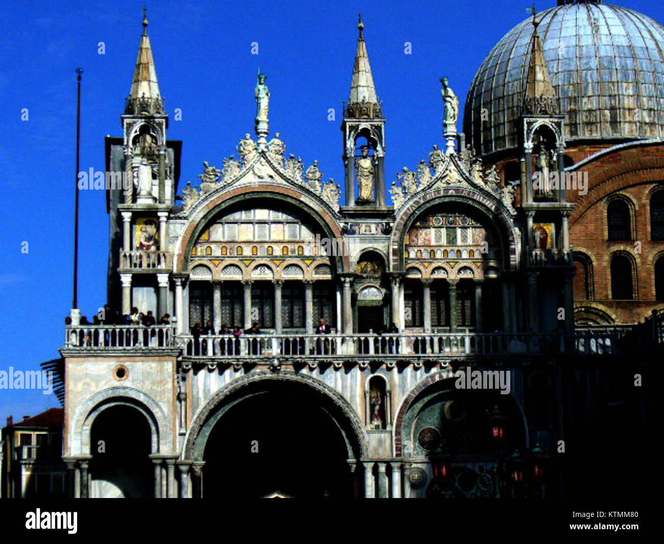 The Basilica di San Marco in Venice is an iconic example of Byzantine architecture, renowned for ...