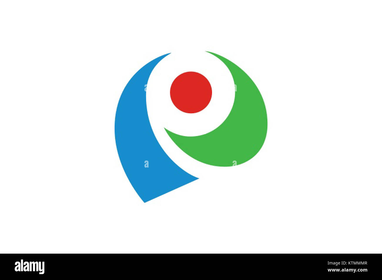The flag of Iwata, Shizuoka, represents the Japanese cityâ€™s identity ...