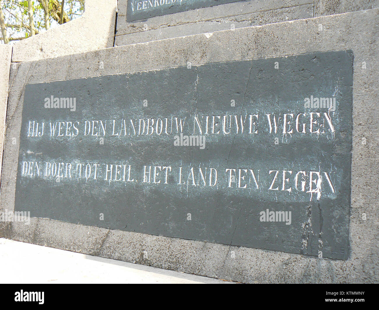 The Bareveld Monument De Vrieze is a significant historical landmark ...