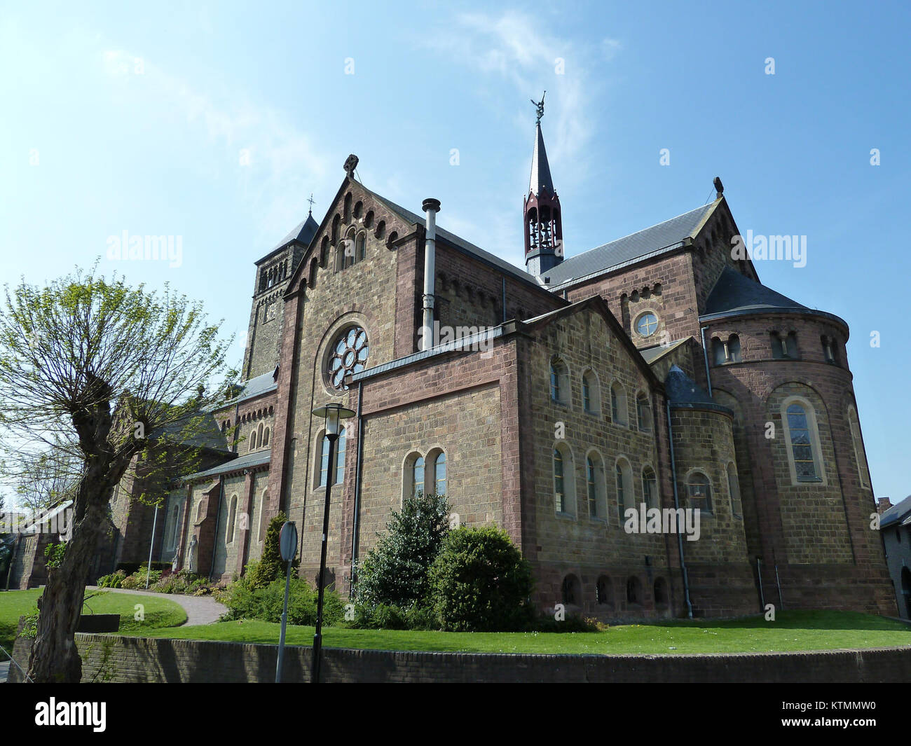 Sint Martinuskerk in Beek, Limburg, is a prominent church known for its distinctive architecture ...