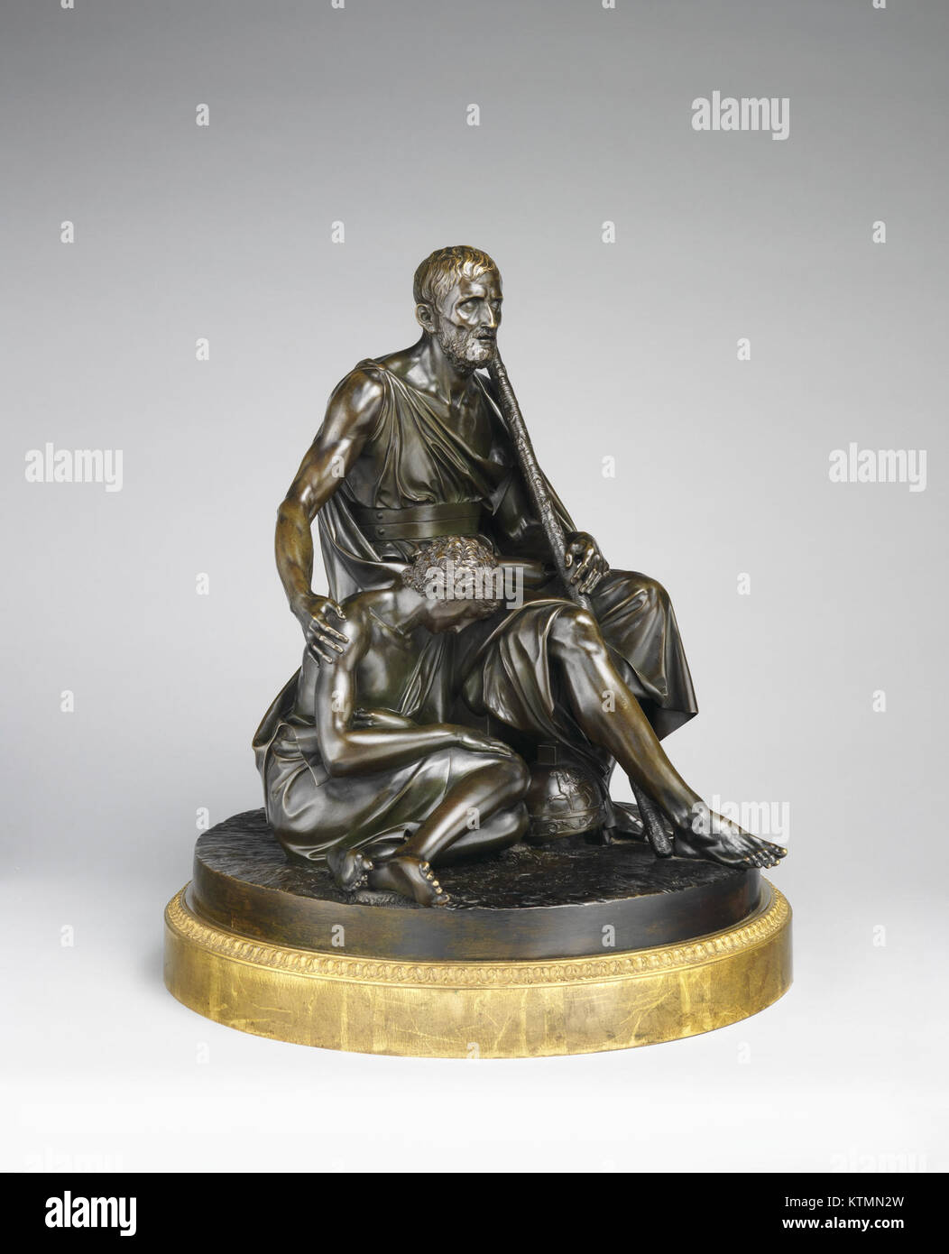 The artwork 'Belisarius and His Guide' depicts the famous Byzantine ...