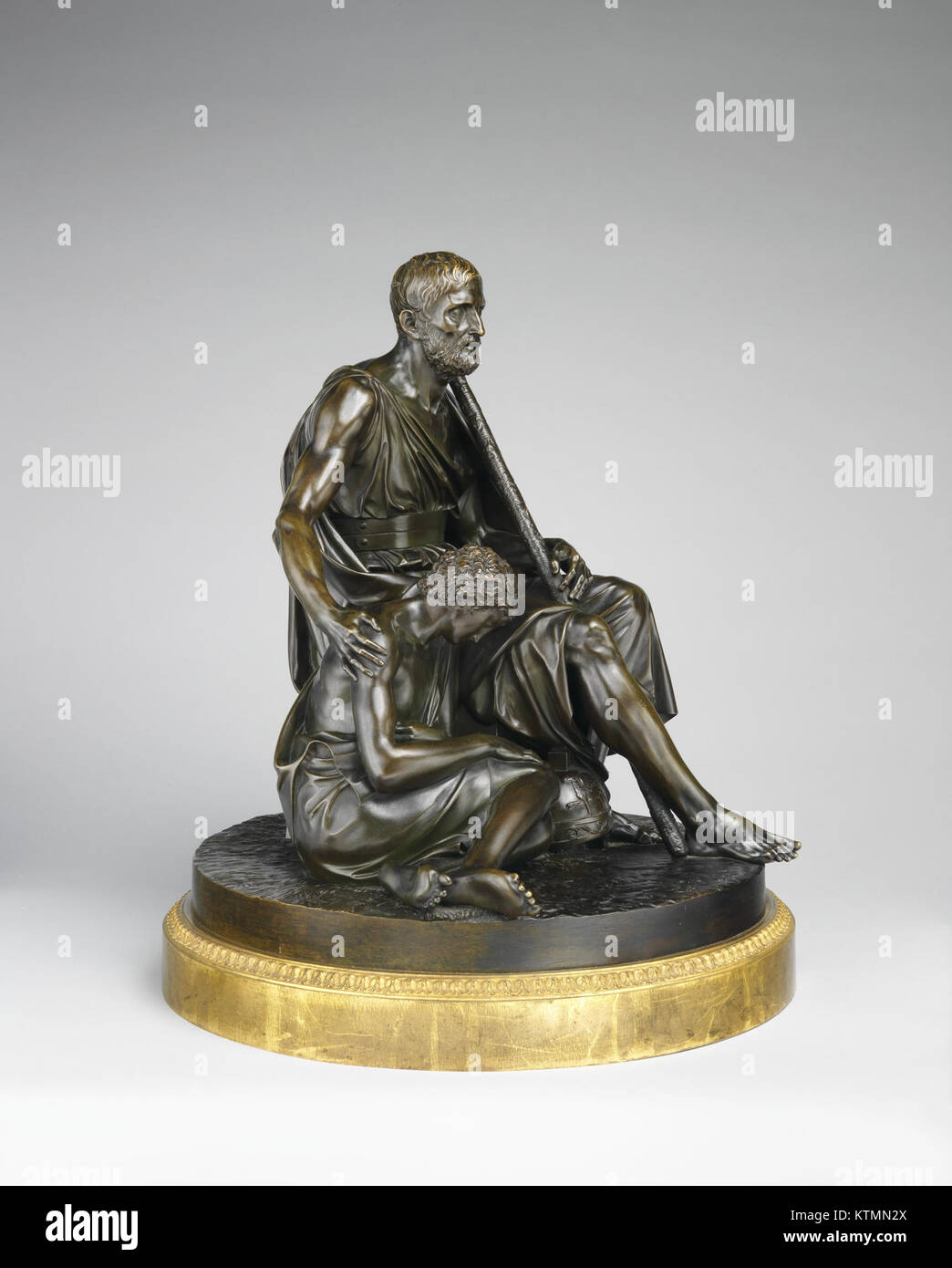 This artwork, titled 'Belisarius and His Guide', is a significant piece ...