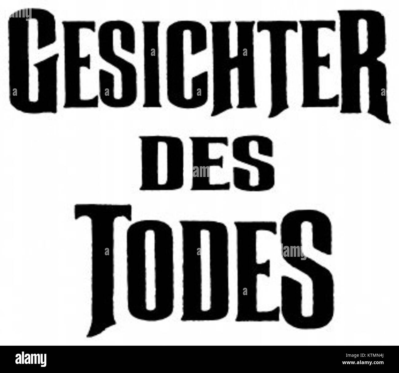 Gesichter des Todes is a controversial film series that explores the ...
