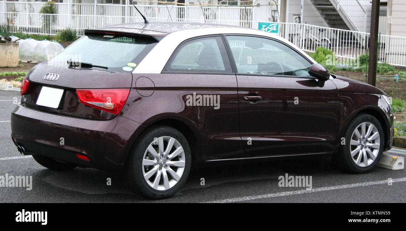 Audi A1 rear 02 Stock Photo - Alamy