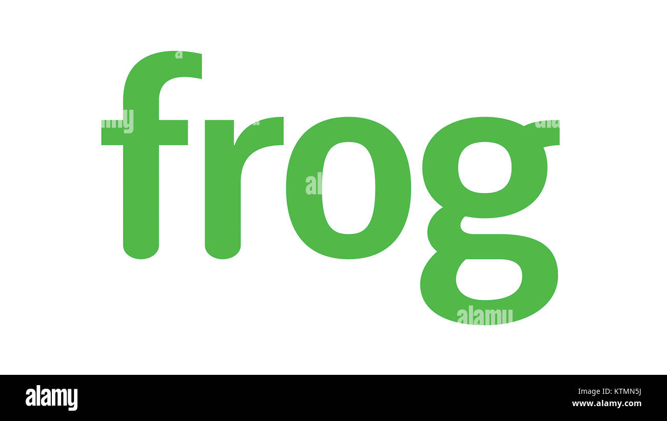 This Frog logo in CMYK is a graphic design that uses the four primary ...