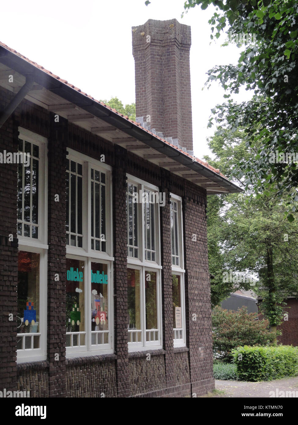 A former school building in Bakel, Netherlands, designated as a ...