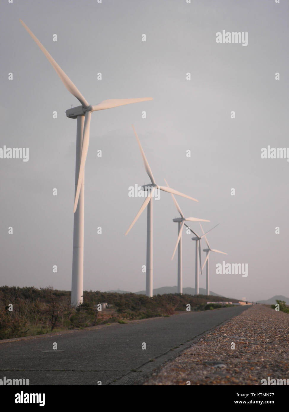 The Atsumi Konakayama Wind Farm in Japan is a renewable energy project ...