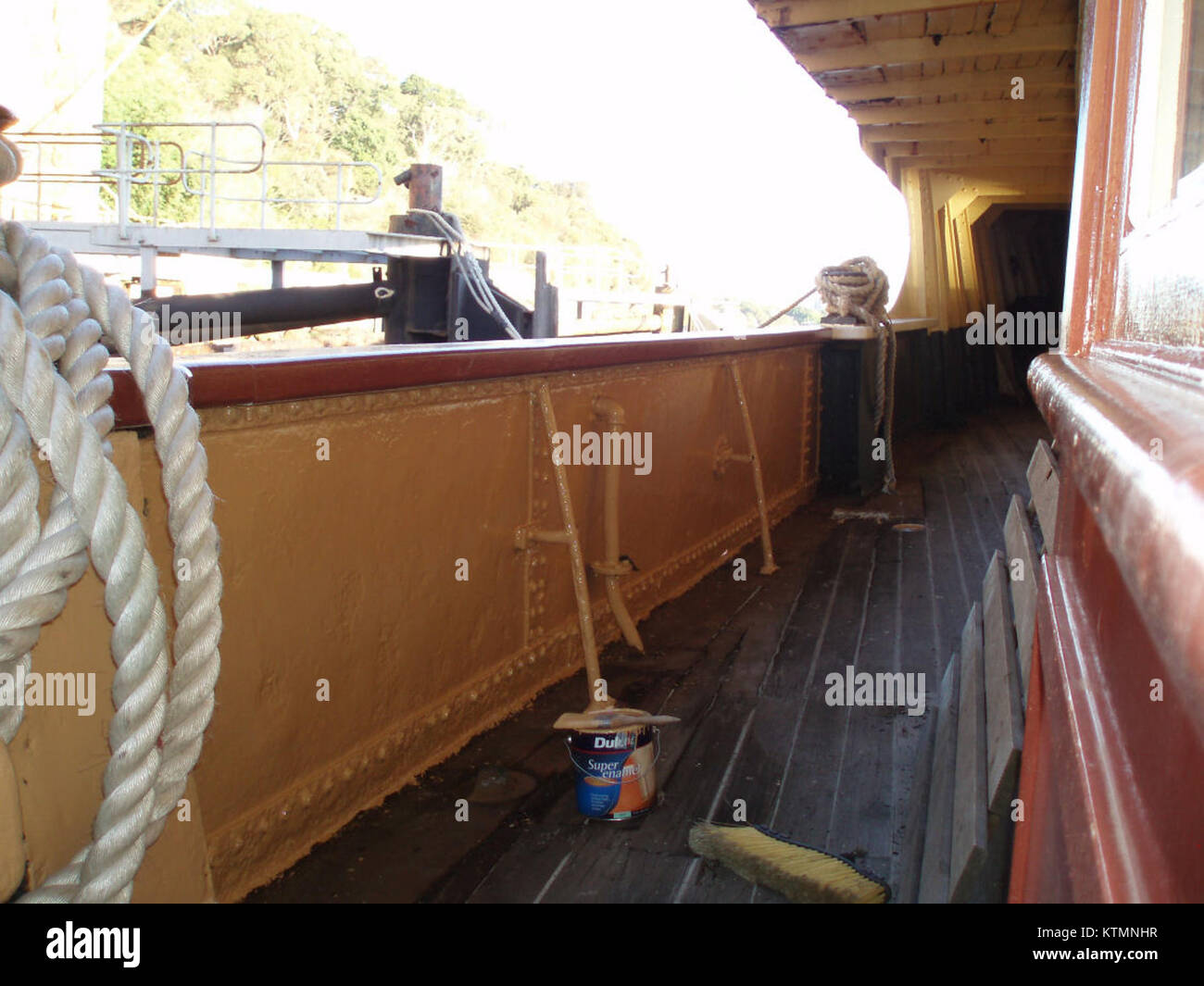 Baragoola lower deck Stock Photo - Alamy