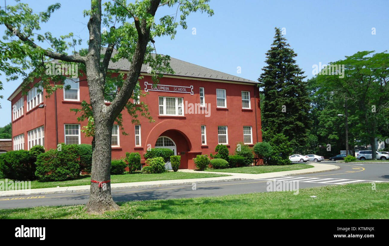 A photograph showing Columbia Elementary School in Berkeley Heights ...