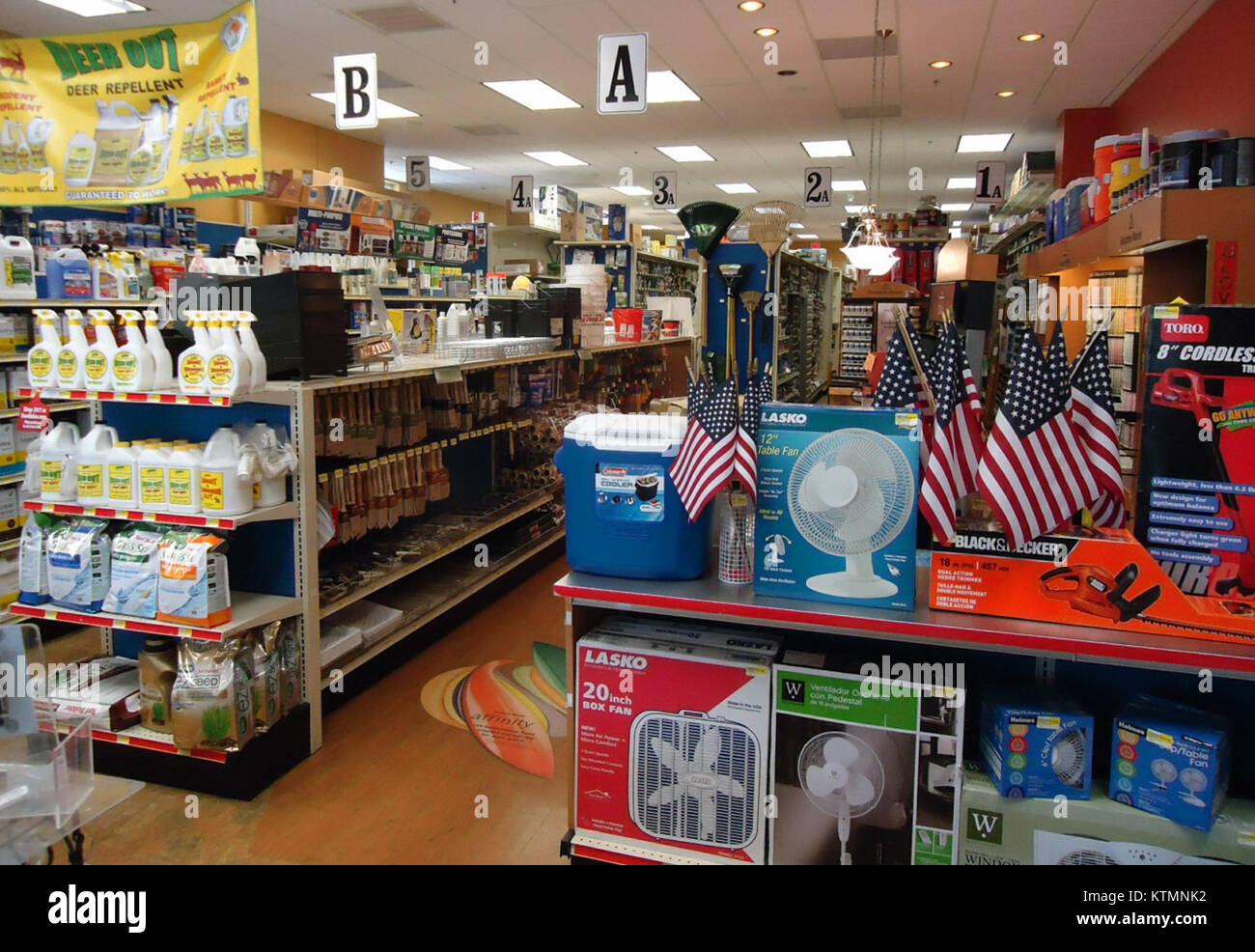 This image showcases a hardware store in Berkeley Heights, New Jersey ...