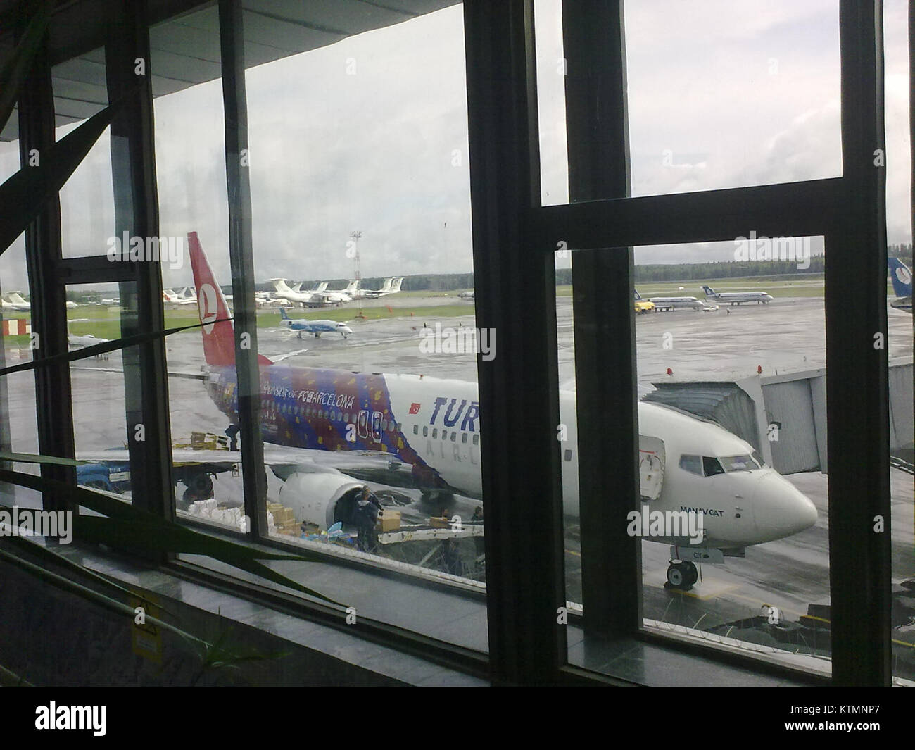 The Boeing 747-800, operated by Turkish Airlines, is a long-range, wide ...