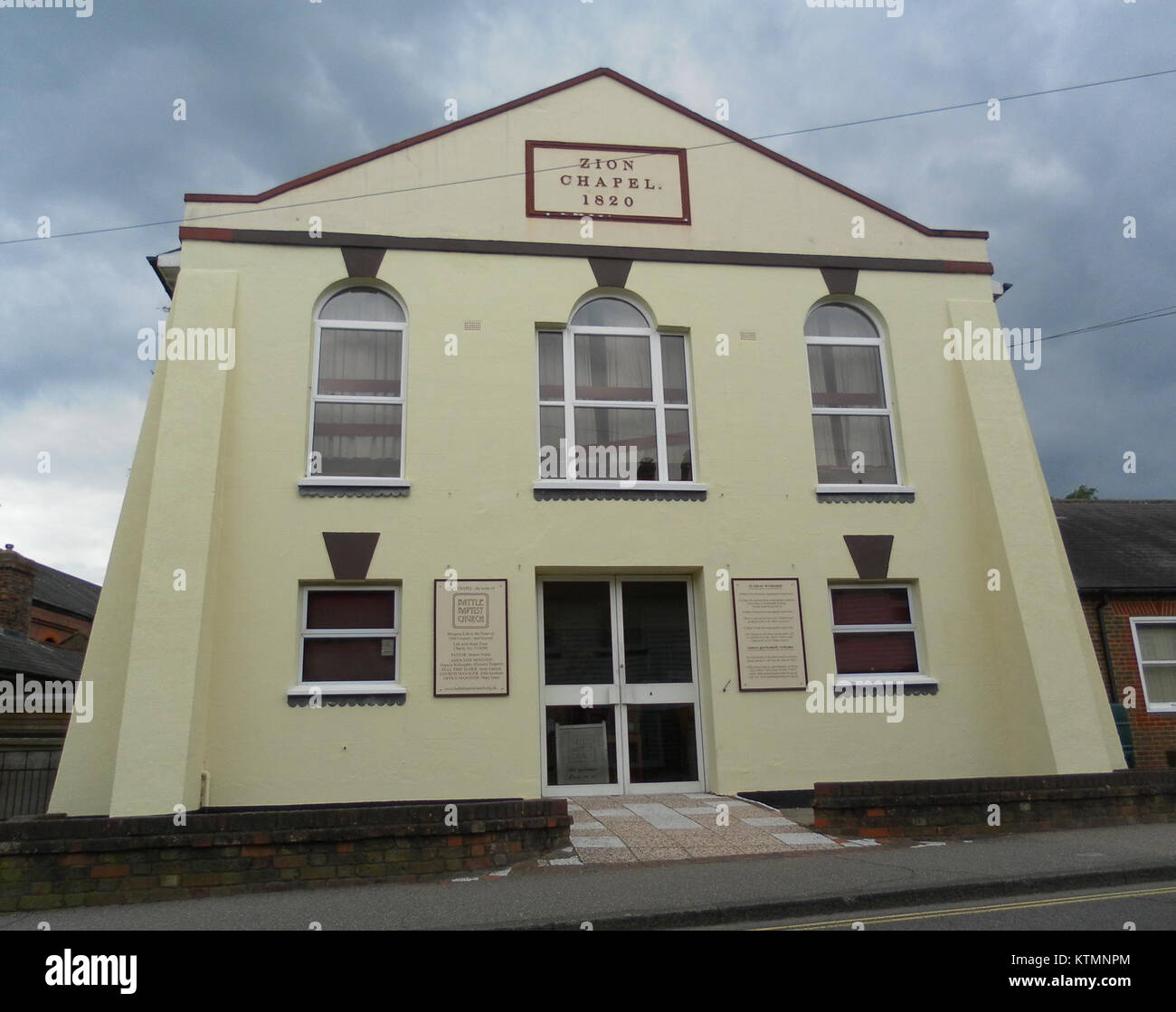 Battle Baptist Church, also known as Zion Chapel, located in Battle, is ...