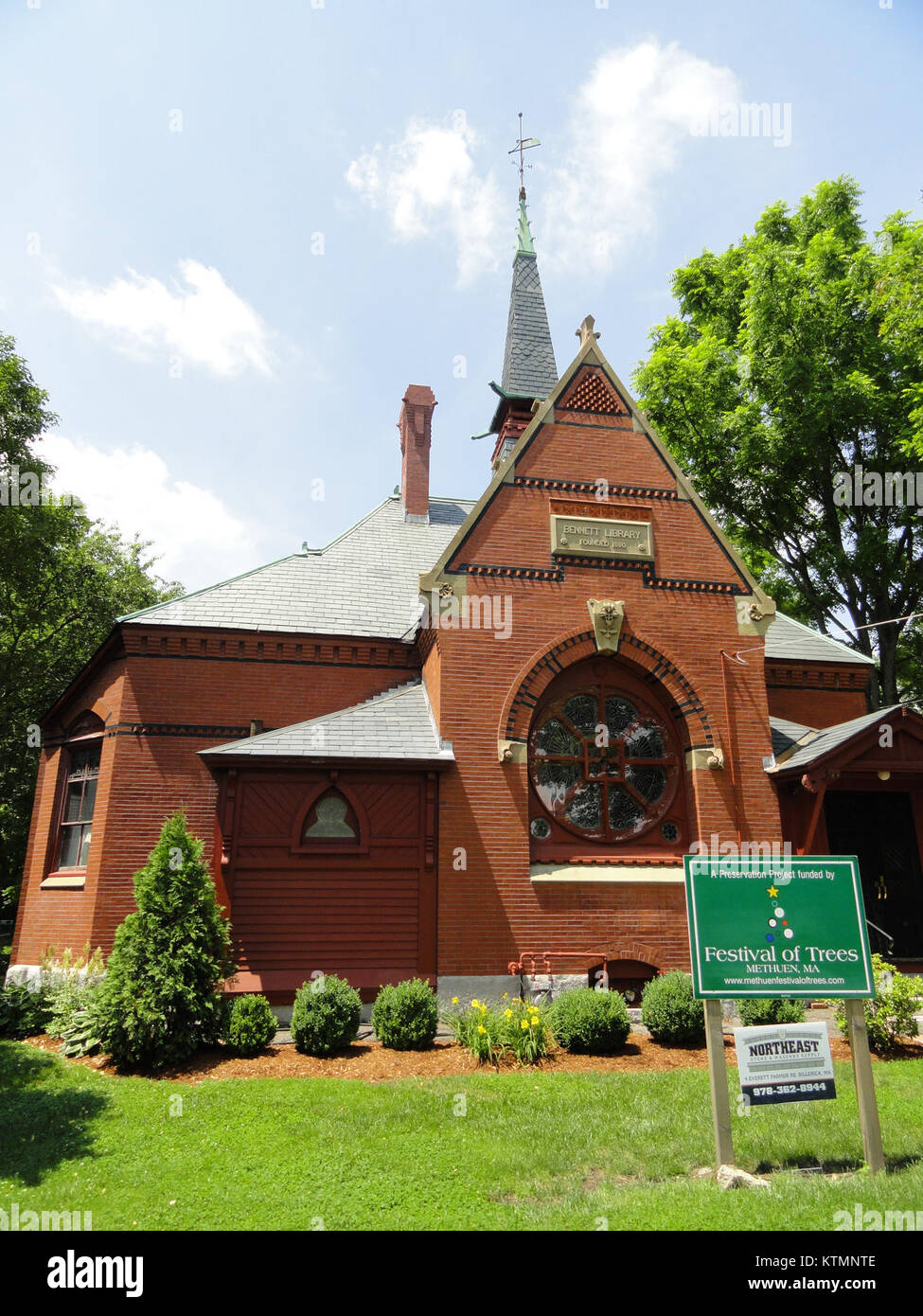 Bennett Library (Billerica, Massachusetts) DSC00027 Stock Photo - Alamy