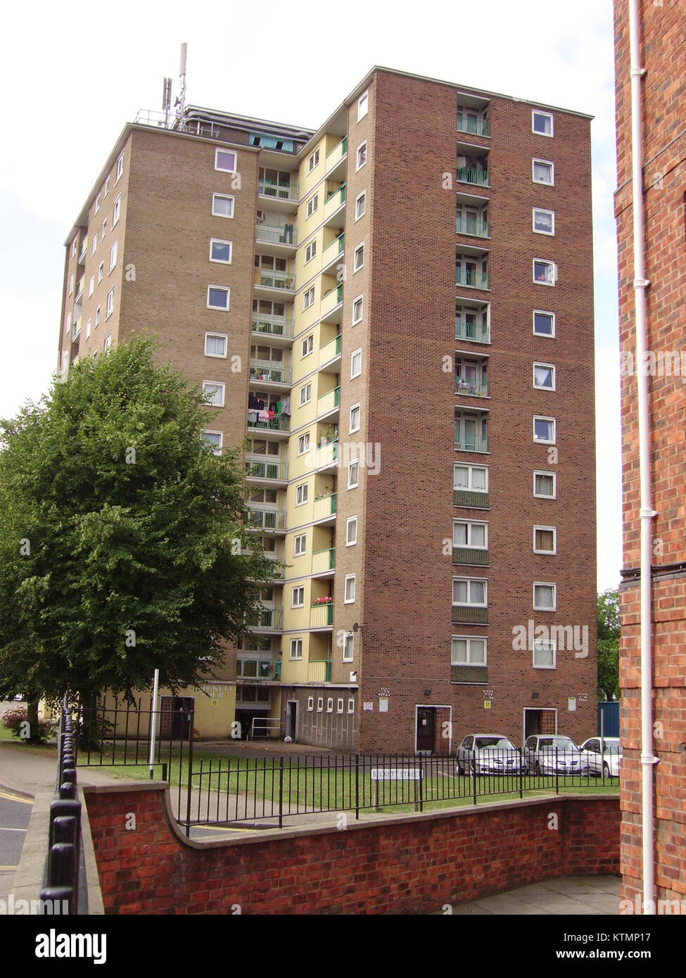 Beckett Court in Bedford, UK, a historical site known for its ...