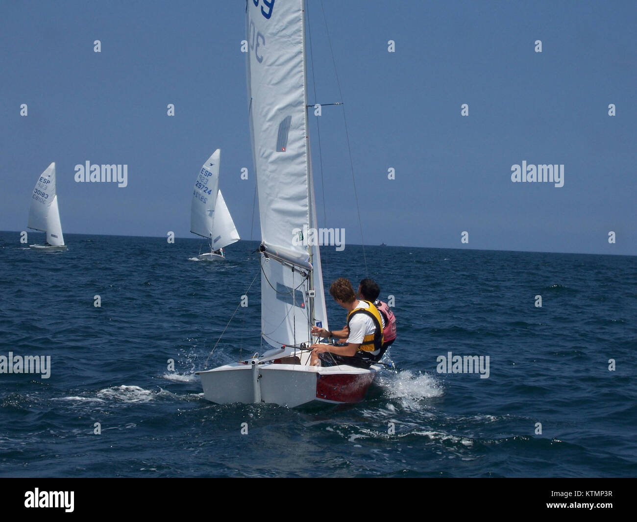 Aureliano Negrin's 2011 Snipe is a high-performance sailboat designed ...