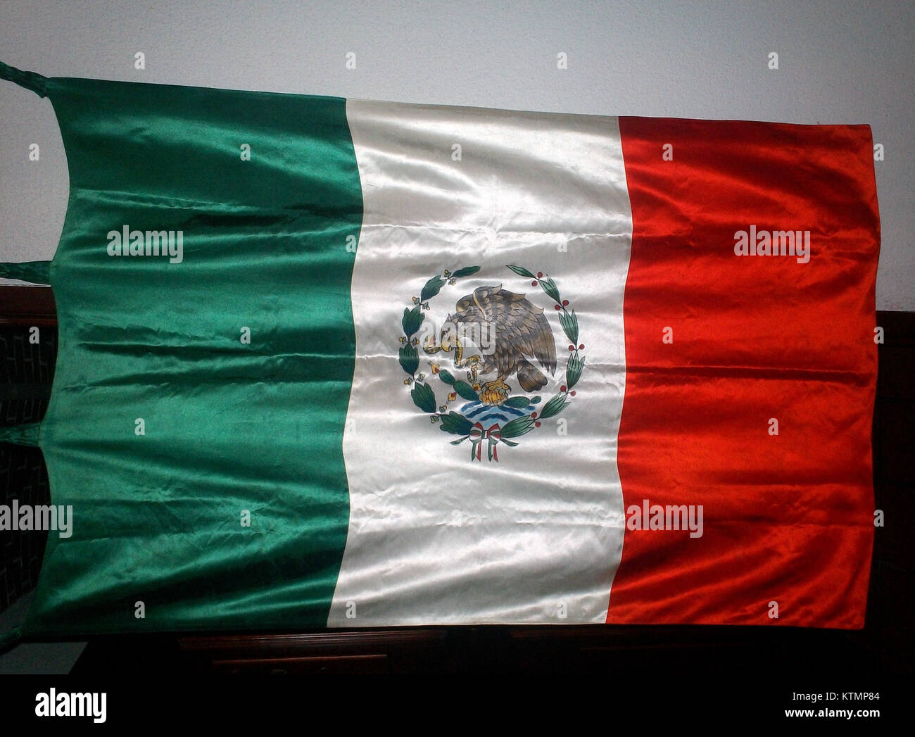 The Bandera Mexico, representing the Mexican flag, was prominent in the ...