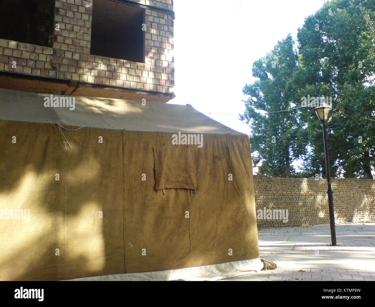 The Basij Marquee is a prominent structure in Nishapur, Iran. It ...