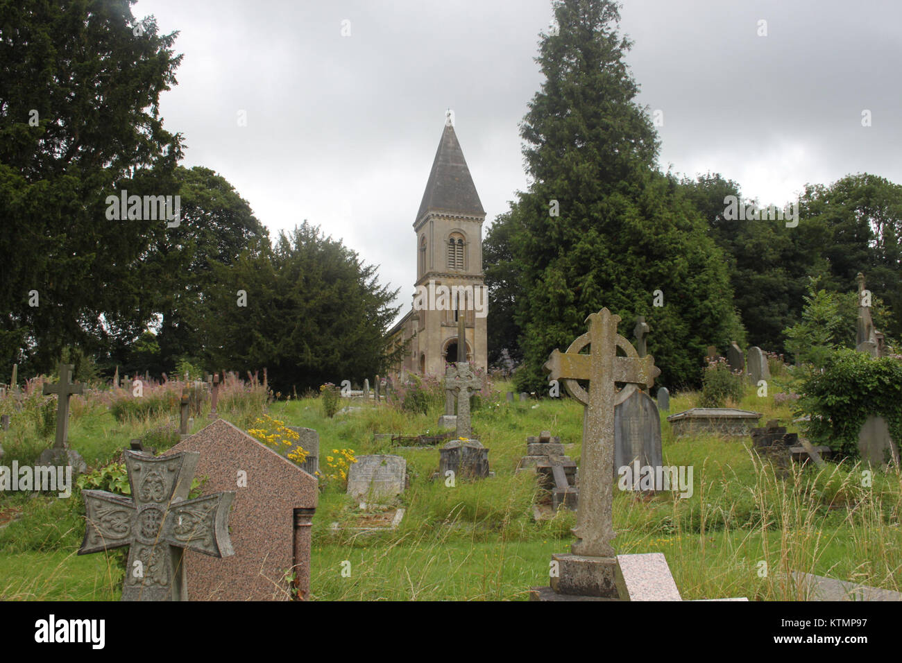Bath Abbey Cemetery Stock Photo - Alamy