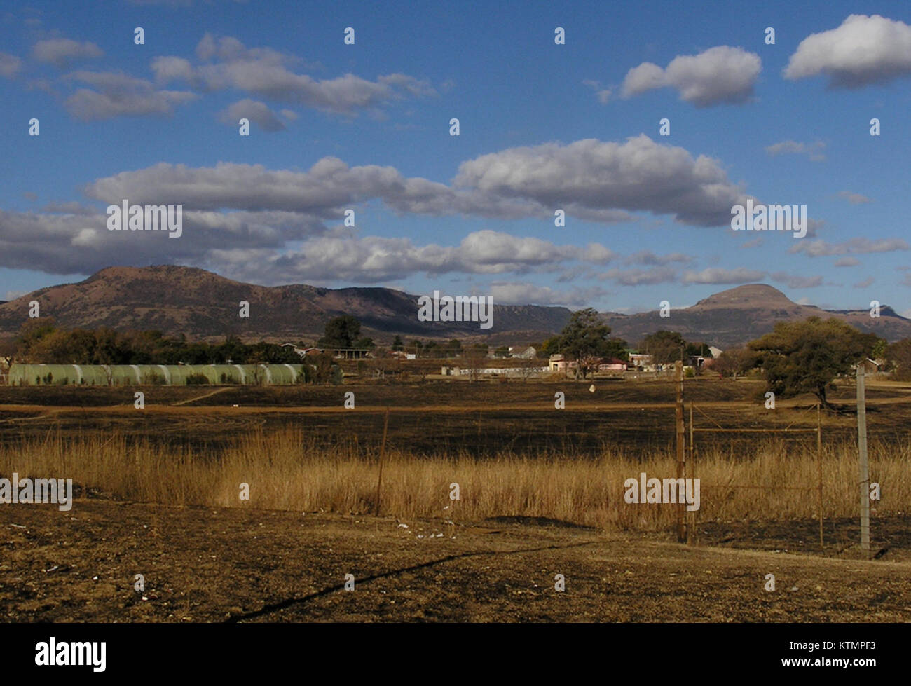 The Balele Mountains, located in Utrecht, KwaZulu-Natal, South Africa ...