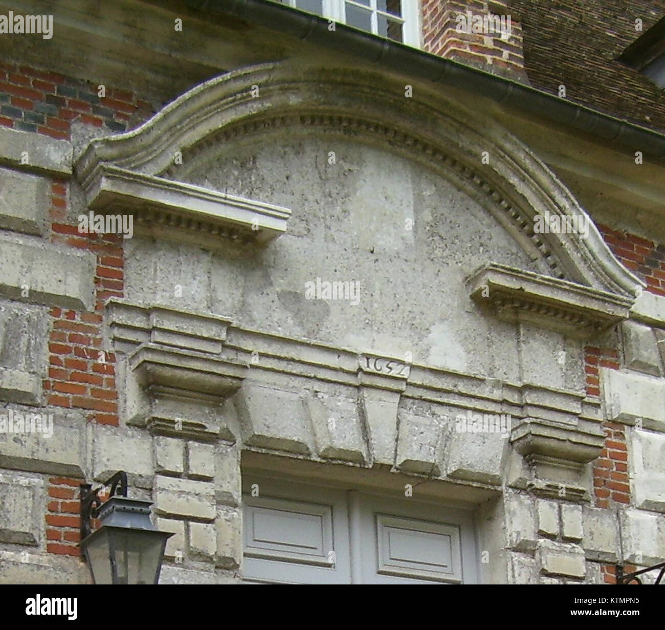 The Berthouville manoir fronton is an architectural feature from the ...