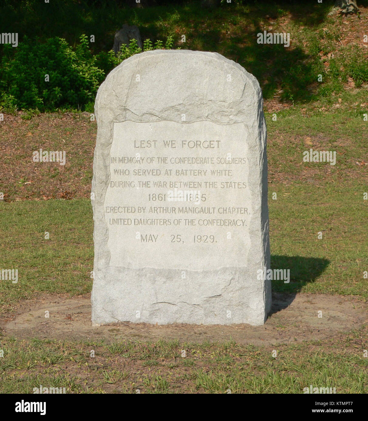 The Battery White monument is a historical landmark located in ...