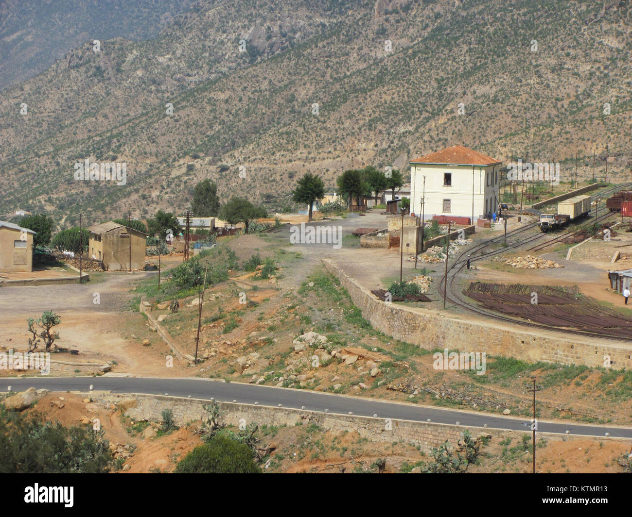 Bahnhof Nefasit, located in Eritrea, is a significant train station ...