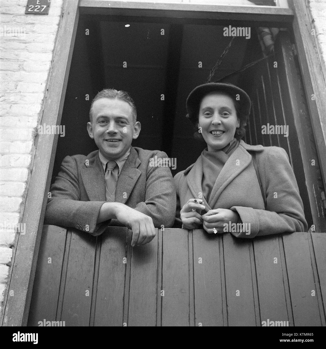 A portrait of Baron and Baroness Van Lynden, captured in a classic ...