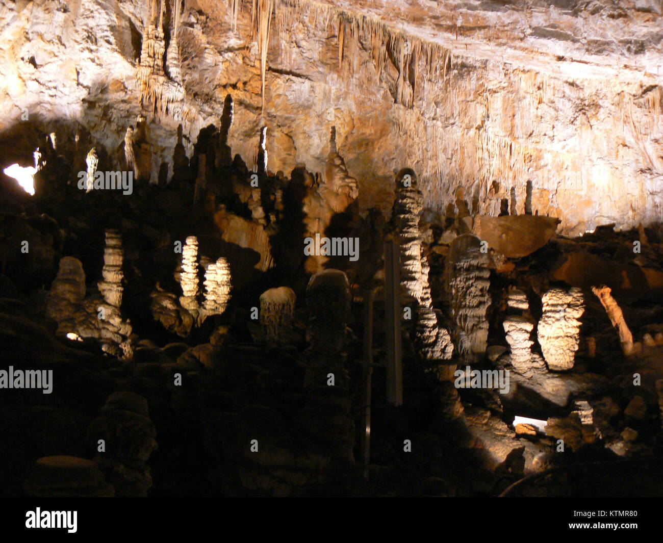 Grotta Gigante, located in Italy, is known for its stunning stalagmites ...