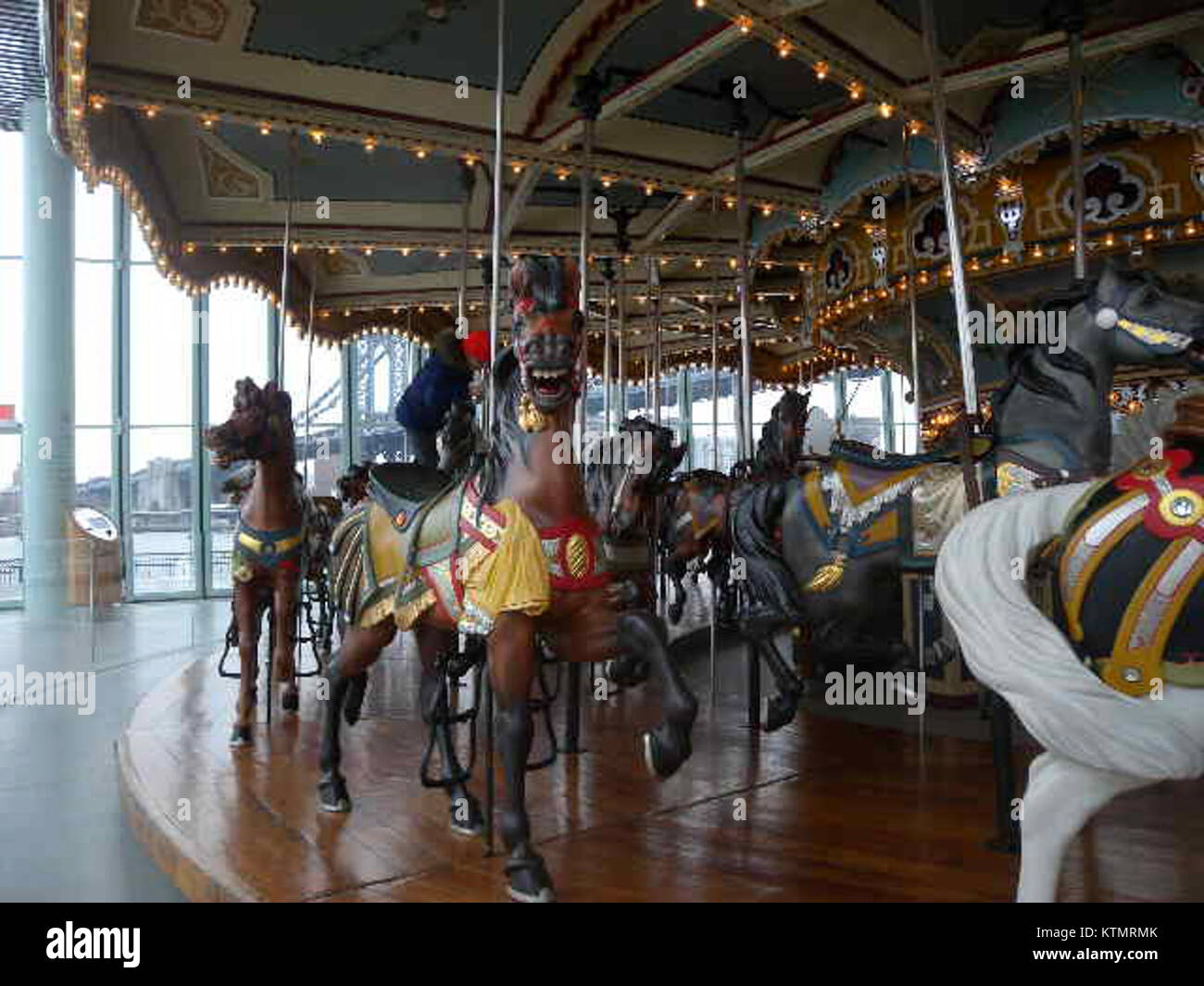 The BBP carousel horse, part of a collection, showcases intricate ...