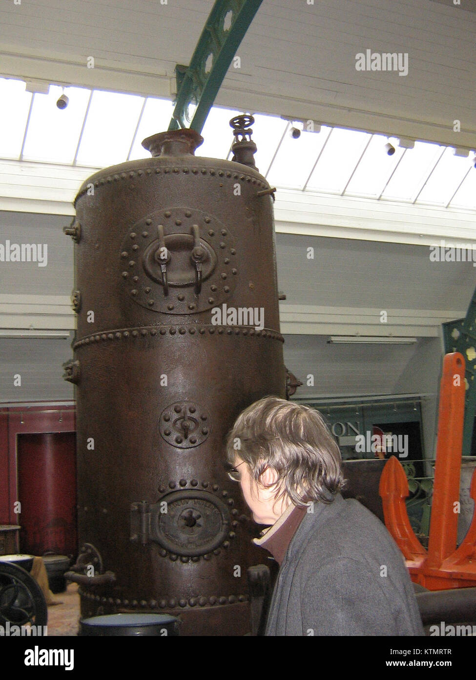 The BCLM Cradley Boiler, built in 1856, is a historical industrial ...