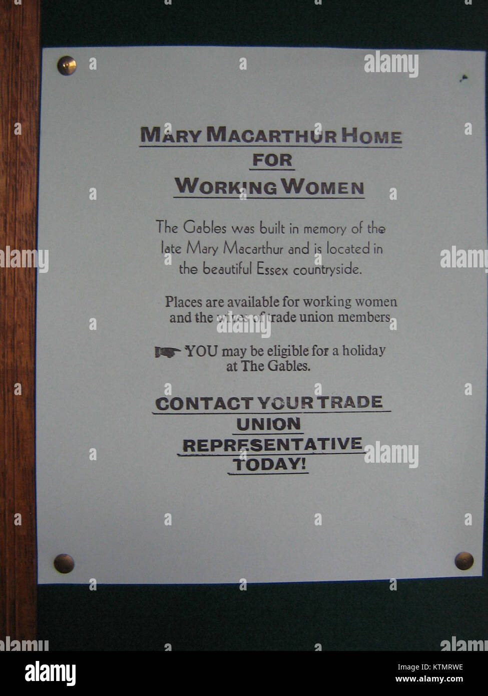 A photograph from the Black Country Living Museum depicting Mary ...