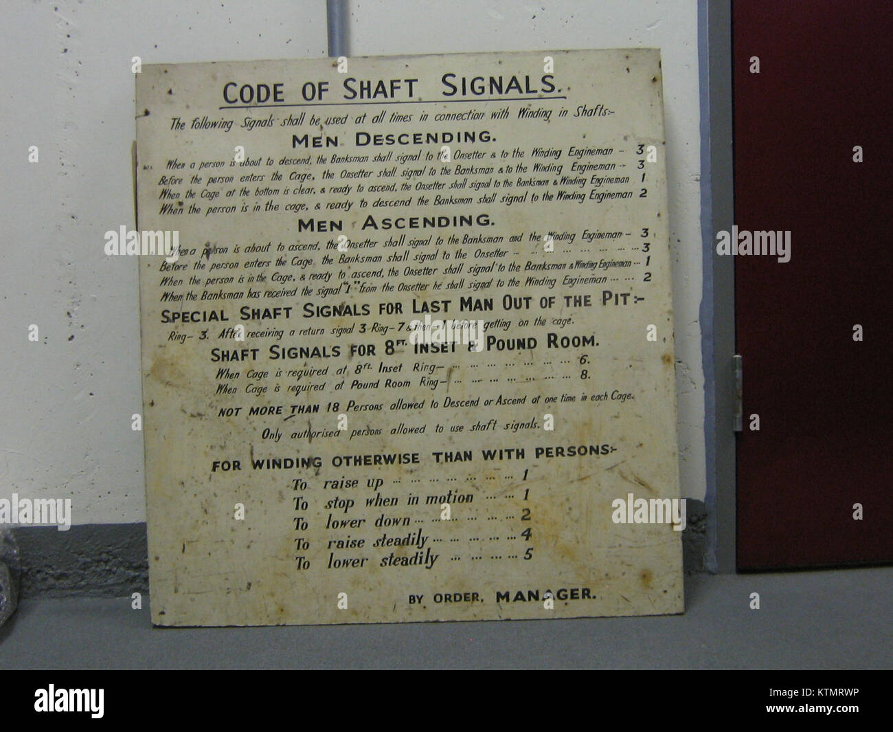 The BCLM Mine sign refers to the iconic signage at the Black Country ...