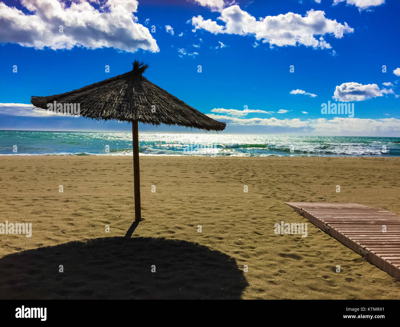 Summer. Vacation landscape. Marbella, Costa del Sol, Andalusia, Spain ...