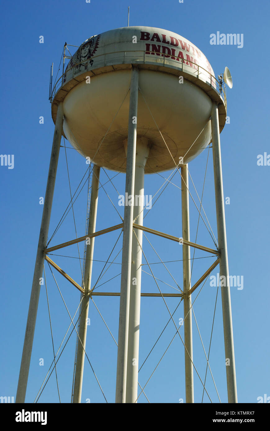 Baldwin Water Tower, located in the United States, is a historic ...
