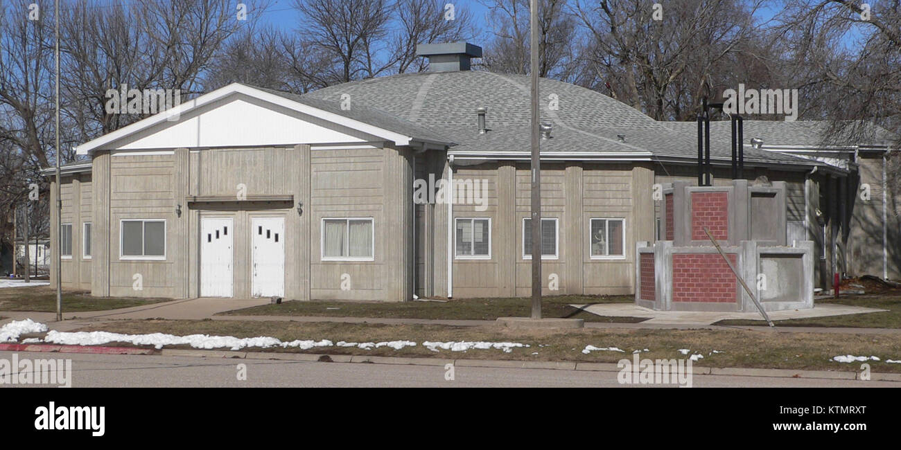 Bee, Nebraska States Ballroom from SE 1 Stock Photo - Alamy