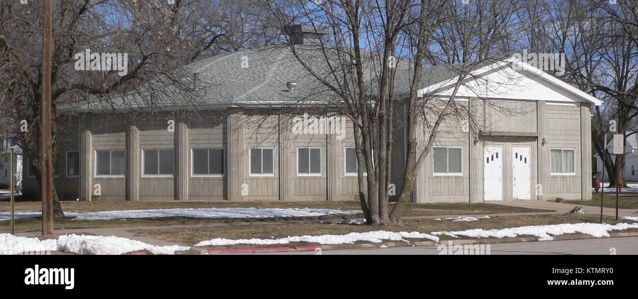 This image shows the States Ballroom in Bee, Nebraska, captured from ...