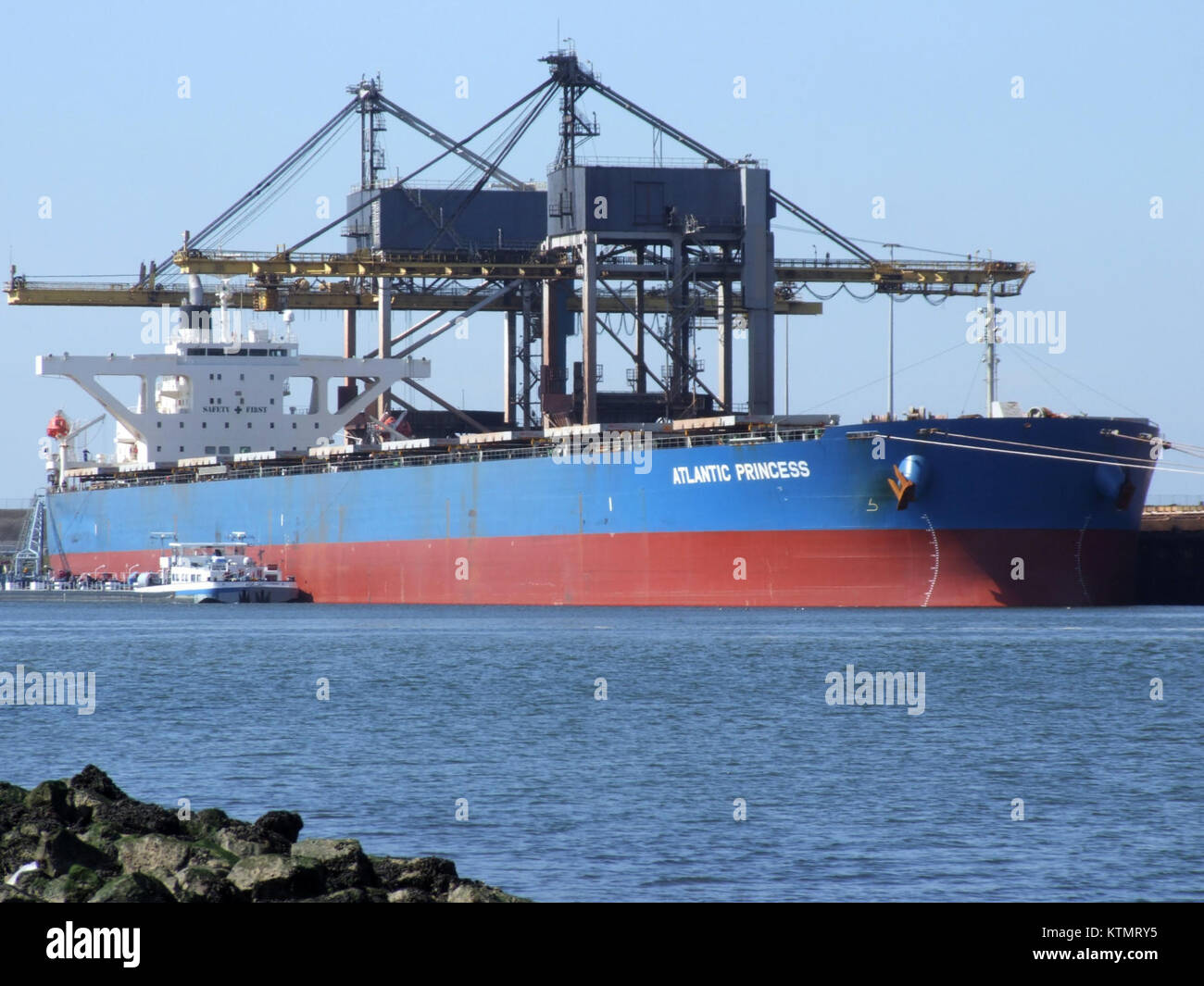The ATLANTIC PRINCESS, an IMO number 9296200, is a vessel seen docked ...