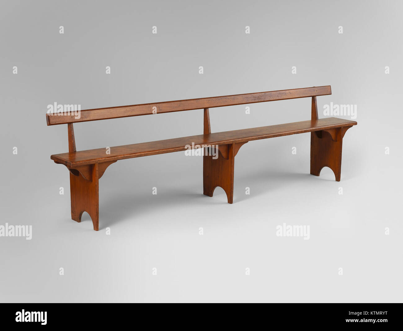 This bench, part of the collection at the Metropolitan Museum of Art ...