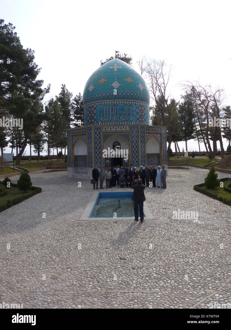 The Attar Mausoleum in Nishapur, Iran, is a significant historical site ...
